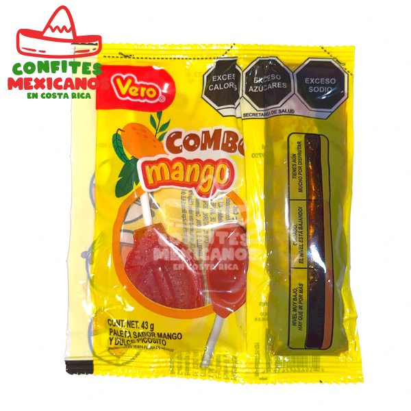 Chupa Combo Mango | Confites mexicanos en Costa Rica