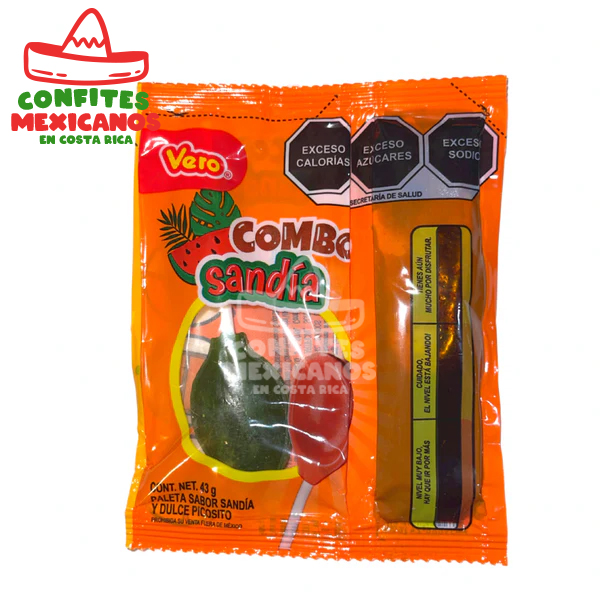 Chupa Combo Sandía | Confites mexicanos en Costa Rica