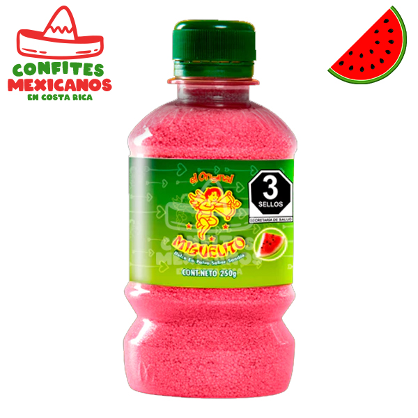Polvo miguelito sabor Sandía | Confites mexicanos en Costa Rica