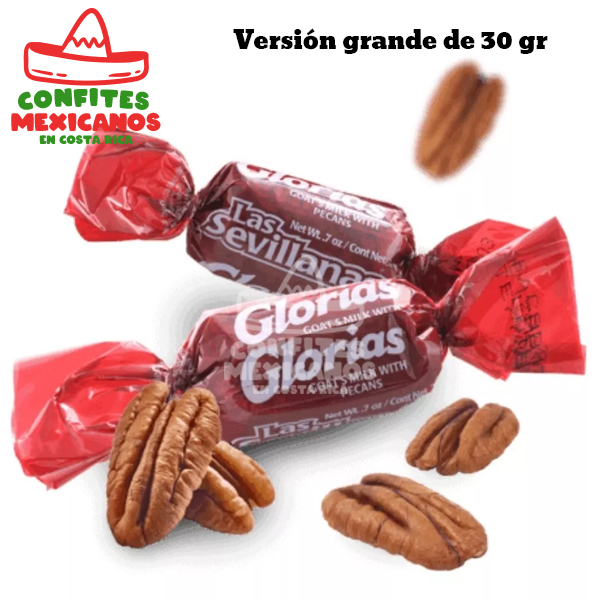 Glorias las sevillanas - 30 gr (1 pieza) | Confites mexicanos en Costa Rica