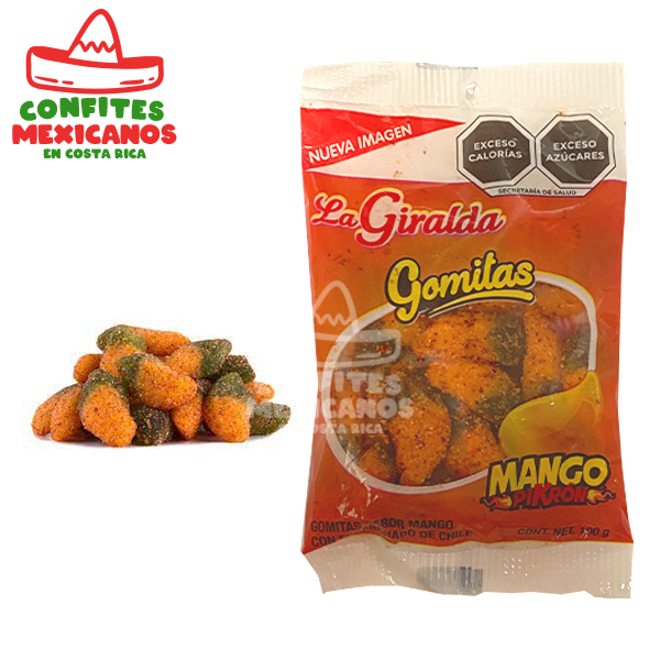 Gomitas sabor mango picante | Confites mexicanos en Costa Rica