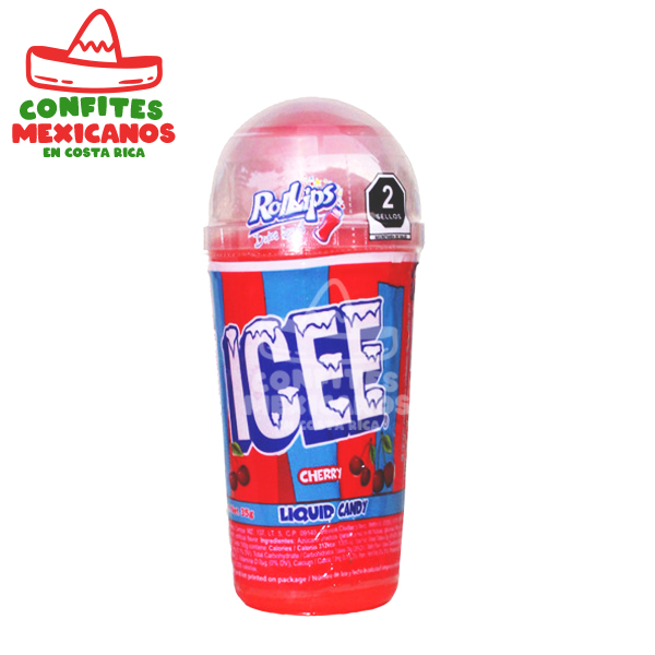 Dulce líquido Rollips sabor cereza | Confites mexicanos en Costa Rica