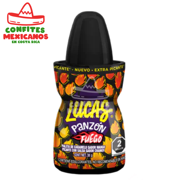 Chupa Lucas Panzón Fuego - EDICIÓN LIMITADA | Confites mexicanos en ...