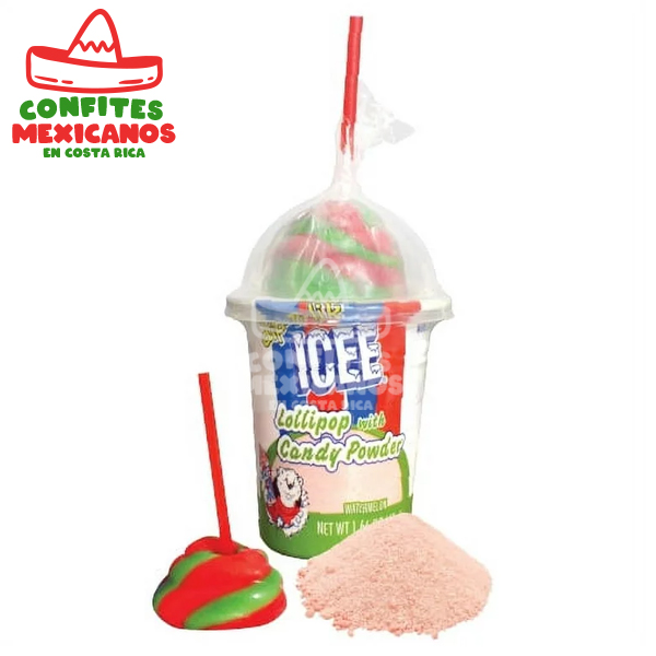 Dip-n-Lik Popi con polvito ácido de ICEE (Precio por unidad) | Confites ...